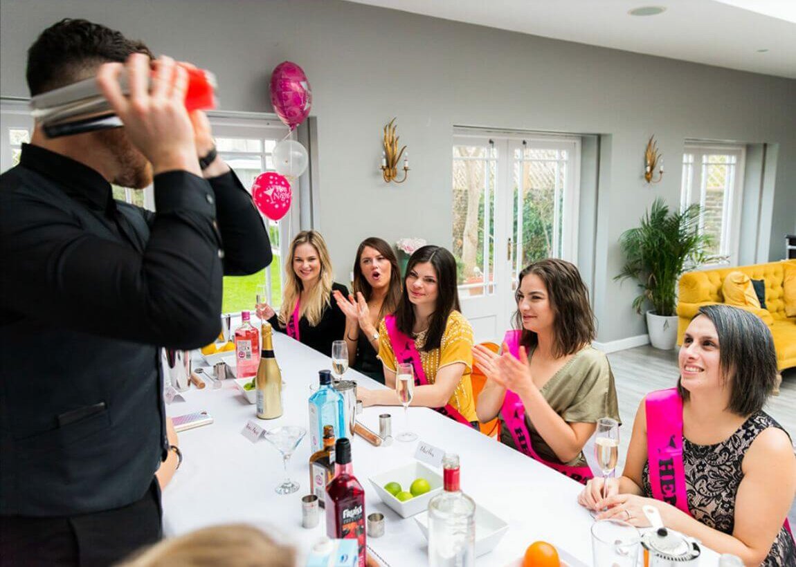 Hen Party Cocktail Class London